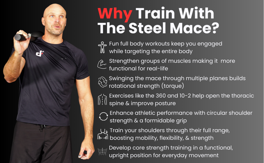 Steel Mace NZ - Dangerously Fit - Macebell